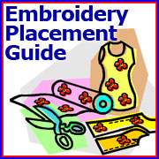 Embroidery Placement Guide | Machine Embroidery Designs | Embroidery ...