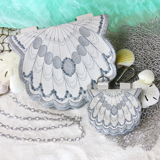 Seashell Purse | Machine Embroidery Designs | Urban Threads
