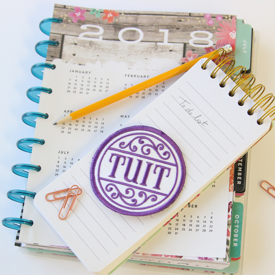 Get a Round Tuit | Machine Embroidery Designs | Urban Threads