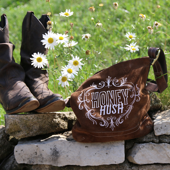 Honey Hush Leather Tote | Machine Embroidery Designs | Urban Threads