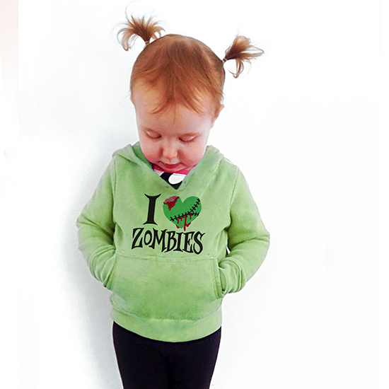 Zombie Hoodie | Machine Embroidery Designs | Urban Threads