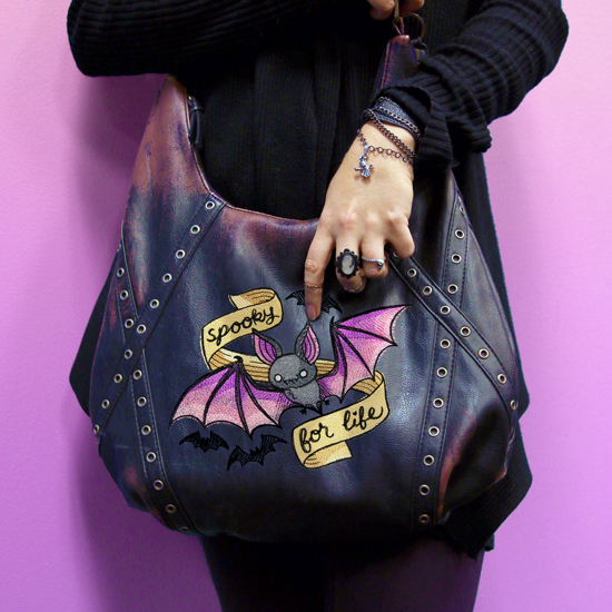 Spooky 4 Life Purse | Machine Embroidery Designs | Urban Threads