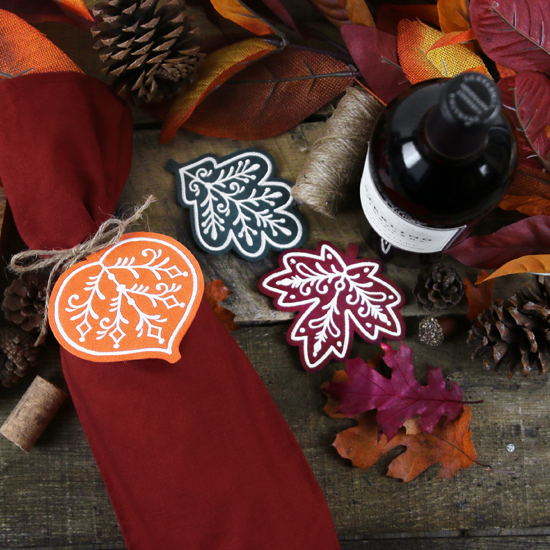 Autumn Coasters | Machine Embroidery Designs | Embroidery Library