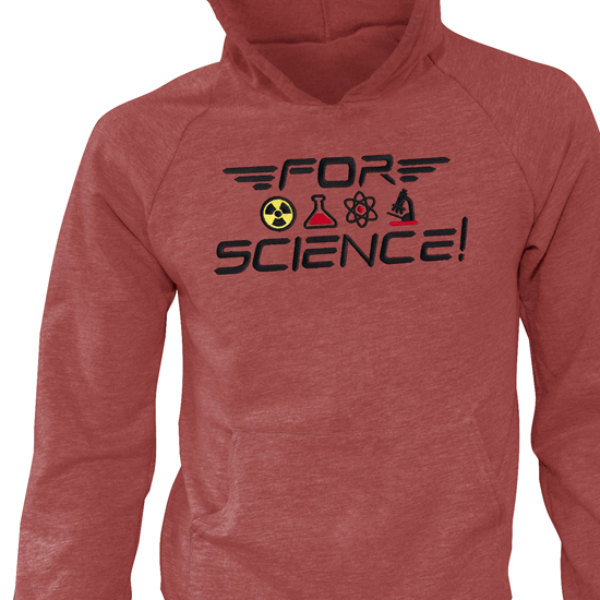 Science Hoodie | Machine Embroidery Designs | Urban Threads