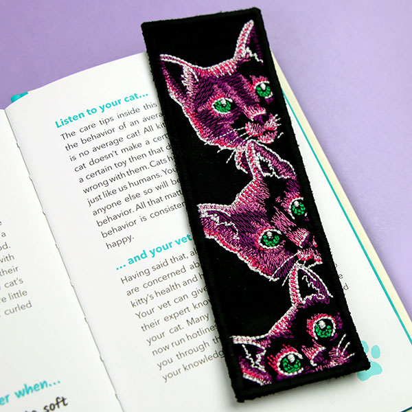 How to Make an In-the-Hoop Bookmark | Machine Embroidery Designs ...