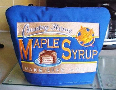 Maple Syrup Tea Cozy | Machine Embroidery Designs | Embroidery Library
