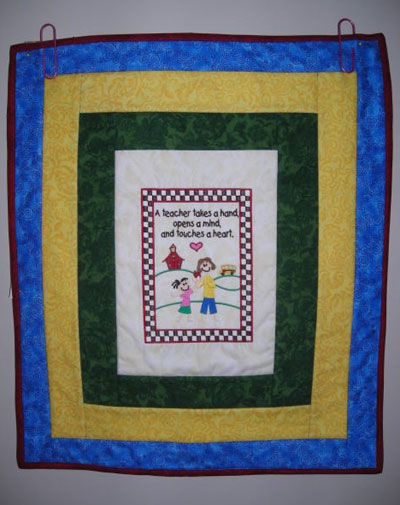 Classroom Wall-Hanging | Machine Embroidery Designs | Embroidery Library