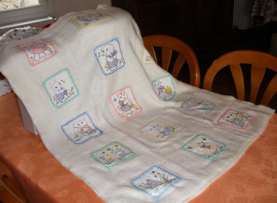 Sweet Little Baby Blanket | Machine Embroidery Designs | Embroidery Library