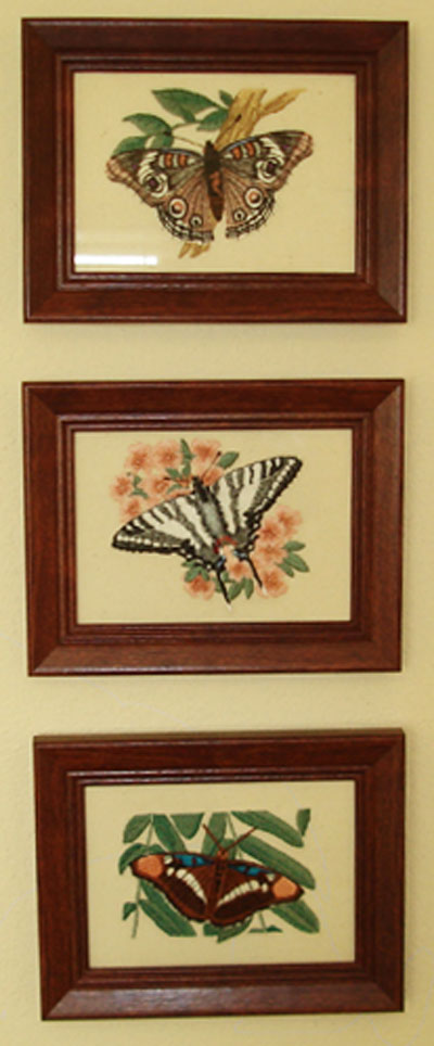 Flutterby Framed Art | Machine Embroidery Designs | Embroidery Library