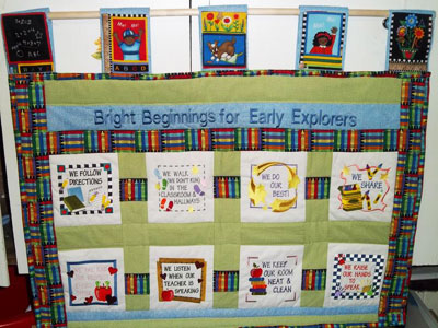 Class Rules Quilt | Machine Embroidery Designs | Embroidery Library