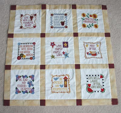 Patchwork House Rules | Machine Embroidery Designs | Embroidery Library