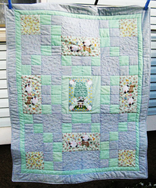 Counting Sheep Quilt | Machine Embroidery Designs | Embroidery Library