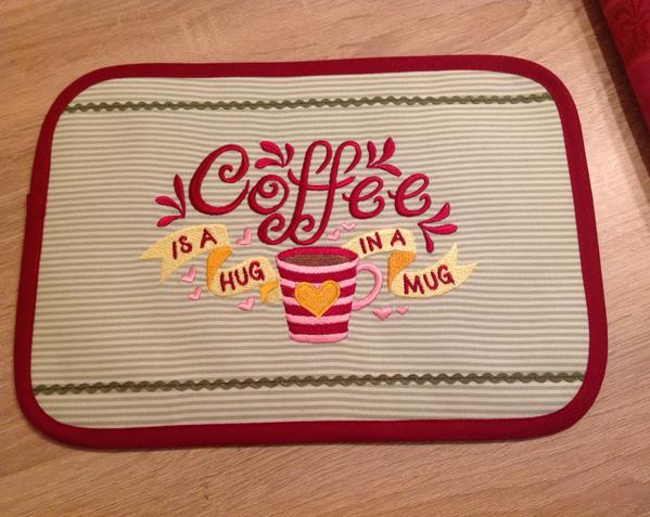 Cozy Coffee Mug Rugs | Machine Embroidery Designs | Embroidery Library