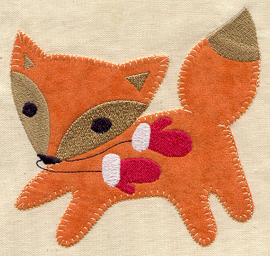 Woodland Wonderland Fox (Applique)