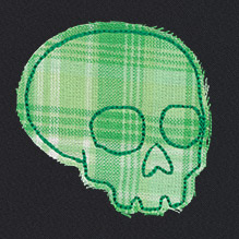 Flash Stitch - Skull (Applique)