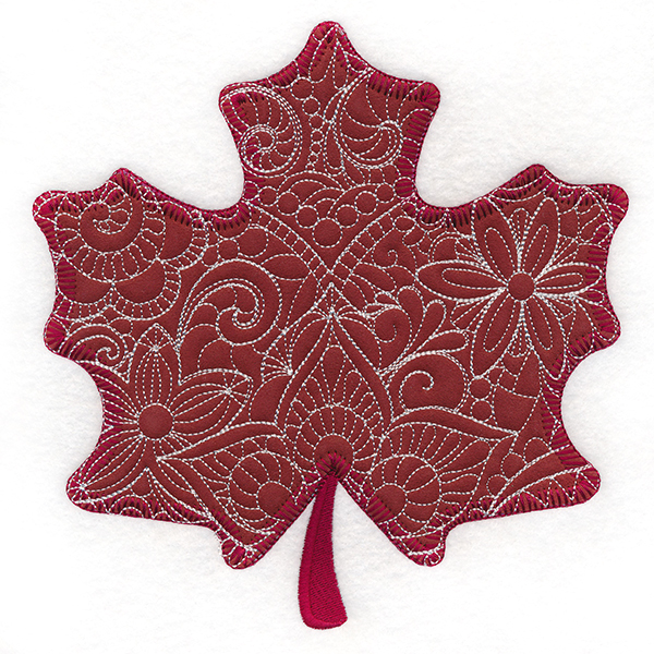 Blooming Maple Leaf (Applique)