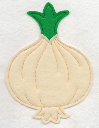 Onion (Crafty Cut Applique)