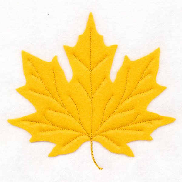 Dimensional Maple Leaf (Applique)