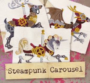 Steampunk Carousel (Design Pack)