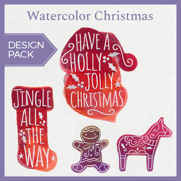 Watercolor Christmas (Design Pack)
