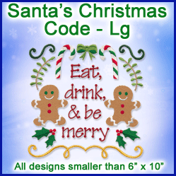 A Santa's Christmas Code Design Pack - Lg