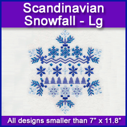A Scandinavian Snowfall Design Pack - Lg