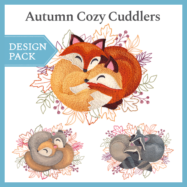 A Autumn Cozy Cuddlers Design Pack - Lg