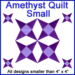 A Amethyst Quilt Design Pack - Sm