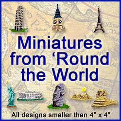 A Miniatures From 'Round the World Design Pack