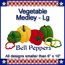 A Vegetable Medley Design Pack - Lg