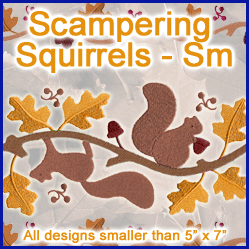 A Scampering Squirrels Design Pack - Sm