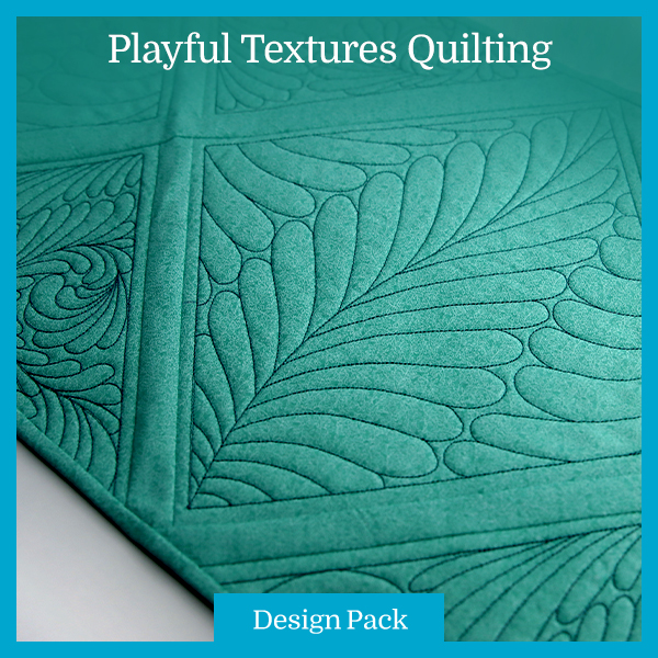 A Playful Textures Quilting (Double Run) Design Pack - Lg