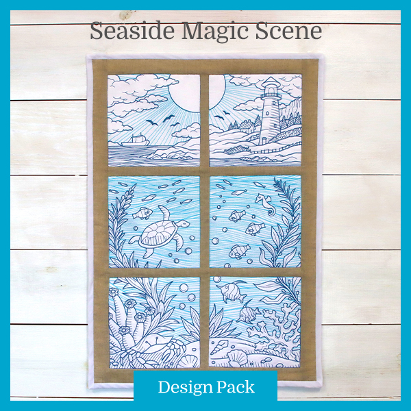 A Seaside Magic Scene Design Pack - Md