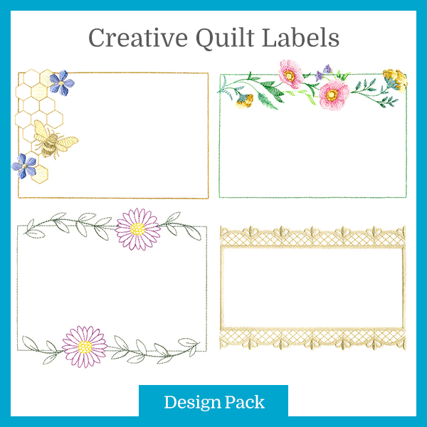 A Creative Quilt Labels Design Pack