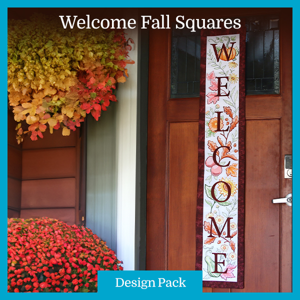 A Welcome Fall Squares Design Pack - Lg