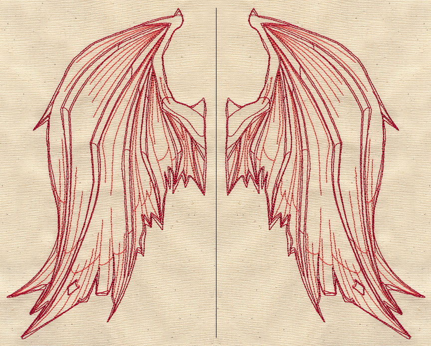 Wings from Below (Wing Pair)