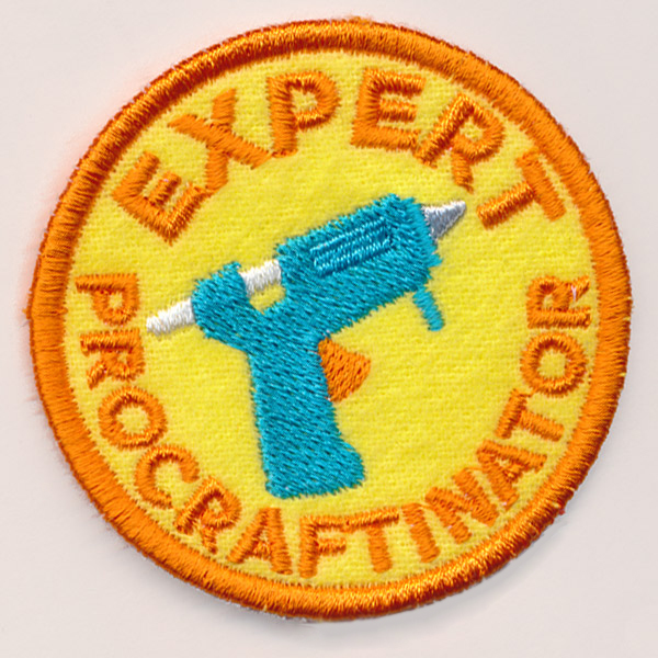 Crafty Merit Badges - Procraftinator (Patch)