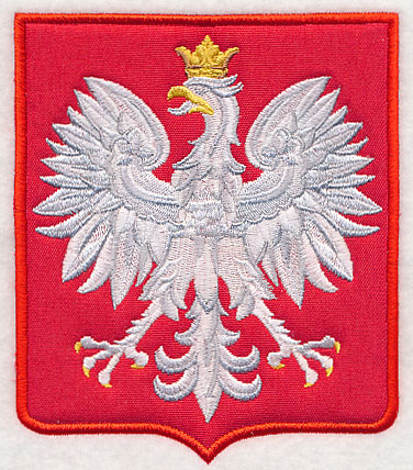 Polish Eagle Crest (Applique)