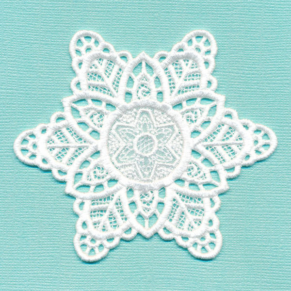 Organza Snowflake (Lace)