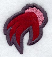 Curled Monster Claw - (Left) - Magnet (In-the-Hoop)