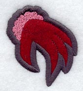 Curled Monster Claw - (Right) - Magnet (In-the-Hoop)