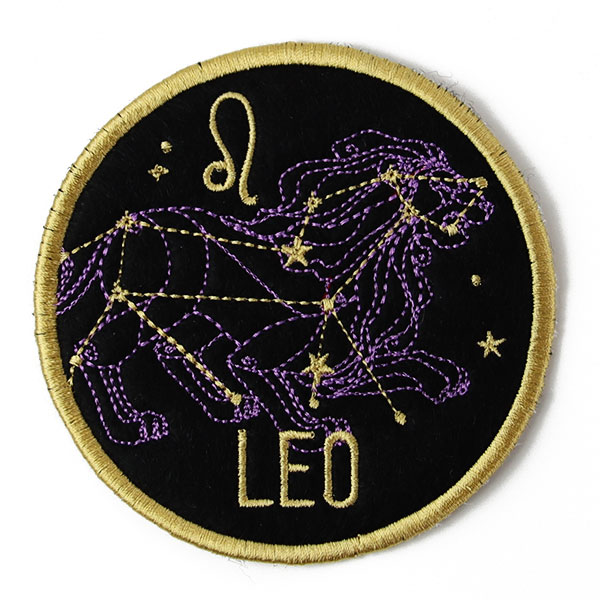 Zodiac Constellations Coaster - Leo (In-the-Hoop)