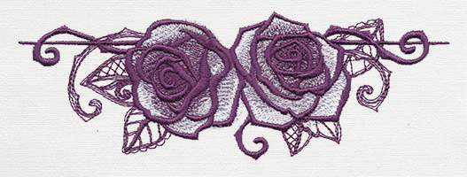 Briar Rose - Draped Border