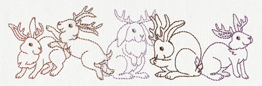 Creature Feature - Jackalope Border
