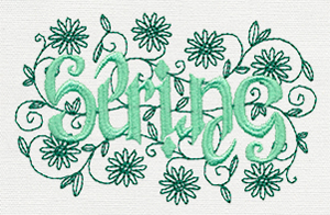 Spring Ambigram