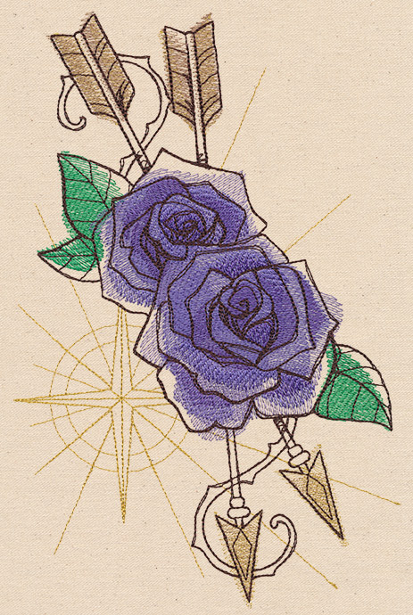 Wanderlust - Floral Arrows