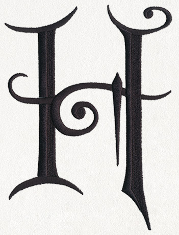 Fantasy Letter H - Uppercase