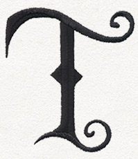 Fantasy Letter T - Uppercase