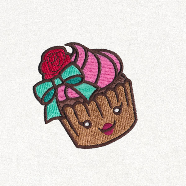 Kawaii Treats - Rosy Cupcake