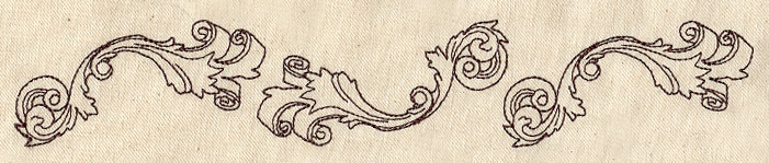 Carved Scroll Border